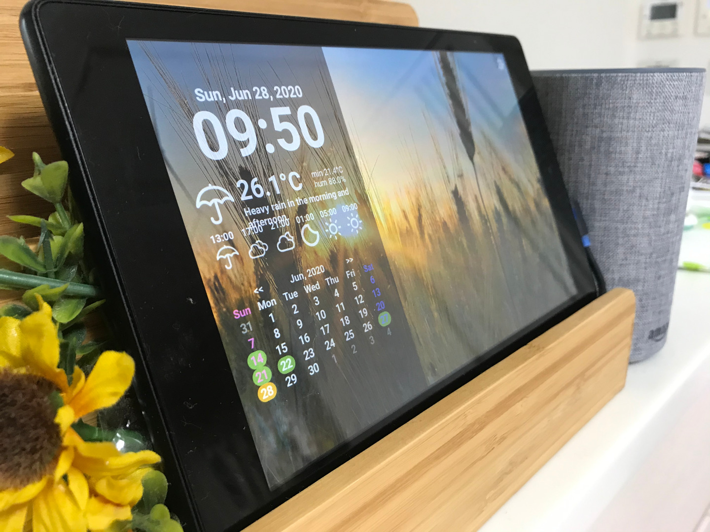 How to Turn an Old FireHD Tablet Into an Digital Photo Frame | スマートホーム×DIY